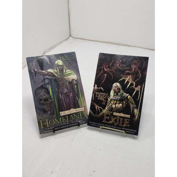 Media | Forgotten Realms The Legend Of Drizzt Book 1 2 Homeland Exile ...